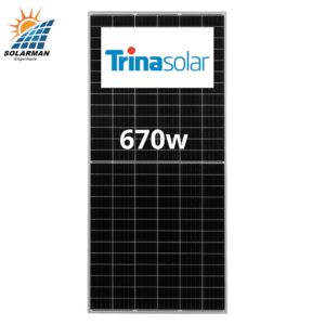 Placa Solar Trina 670w – Solarman