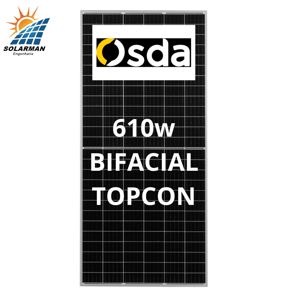 Placa Solar Hanersun 610w Bifacial Topcon – Solarman